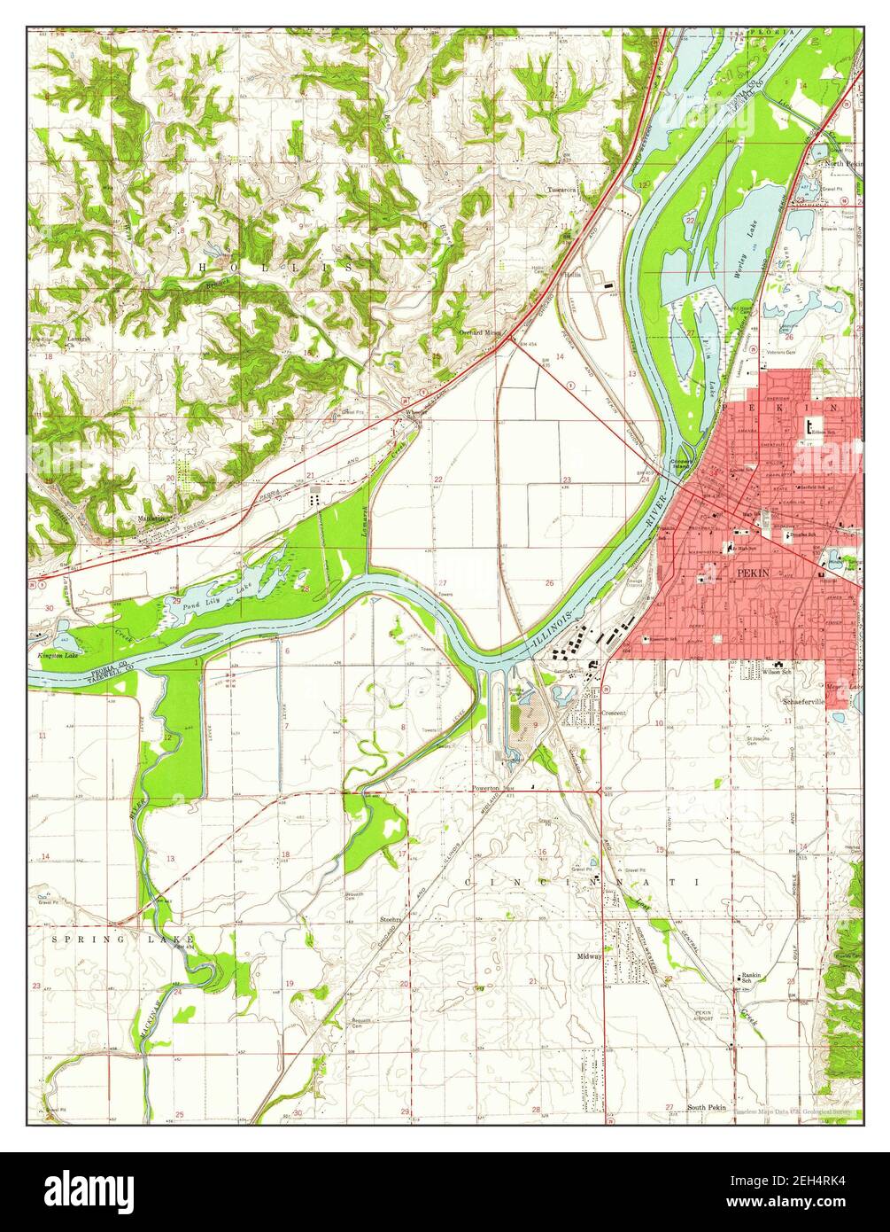 Pekin map hi-res stock photography and images - Alamy