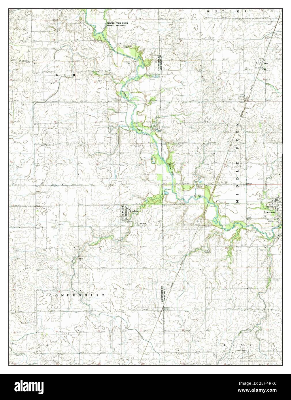 Map of penfield hi-res stock photography and images - Alamy