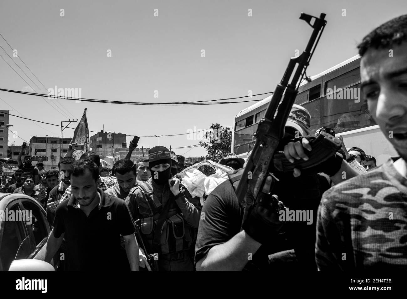 The corpse of an unidentified Palestinian body at this hour, in a ...