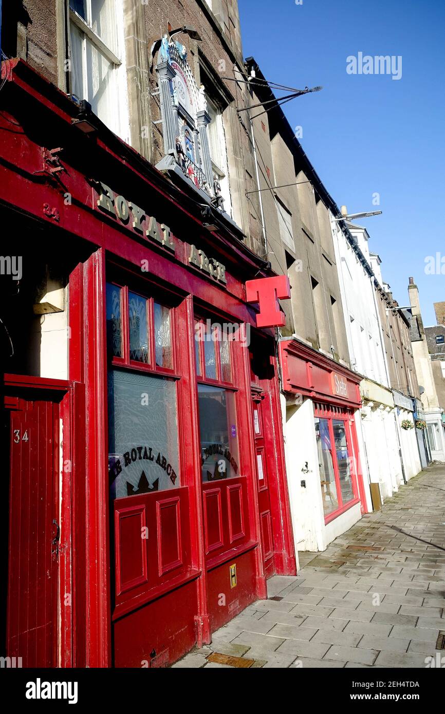 The Royal Arch, Montrose, Angus, Scotland Stock Photo - Alamy