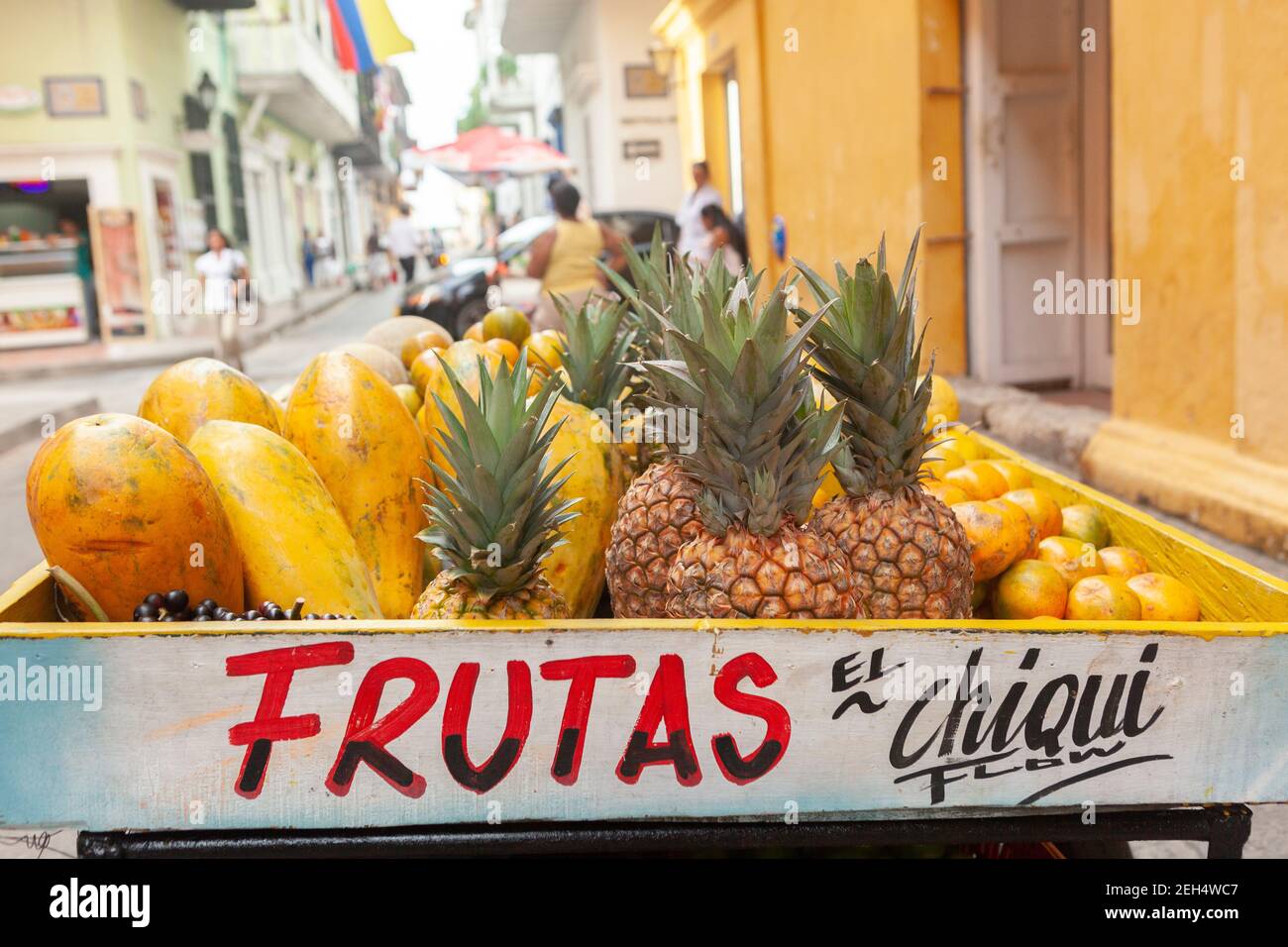 Cartagena tropical fruits hi-res stock photography and images - Alamy