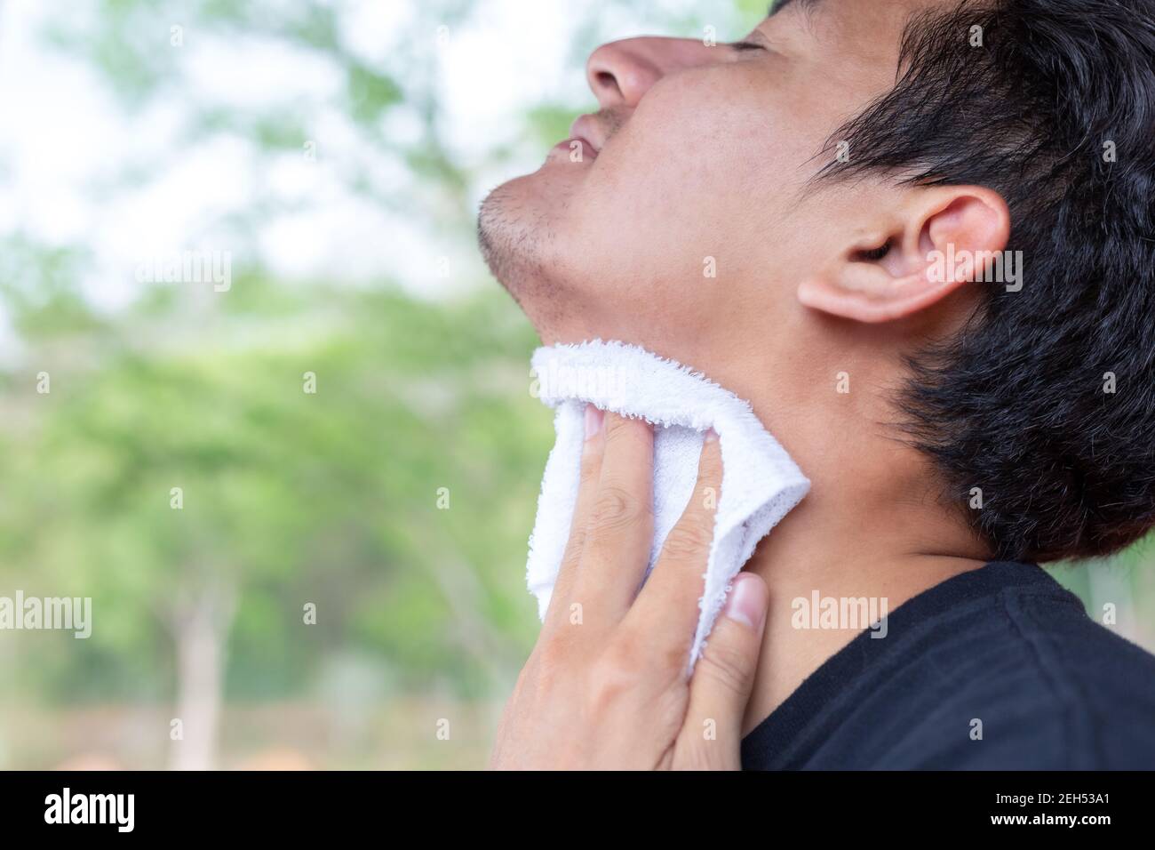 Hot off hot sweat hi-res stock photography and images - Alamy