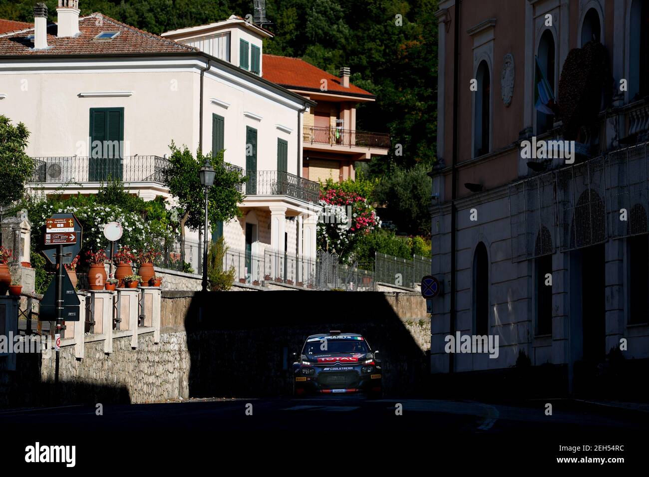 02 LUKYANUK Alexey (RUS), EREMEEV Dmitry (RUS), Team Sainteloc Junior Team,Citroen C3 R5, action ...
