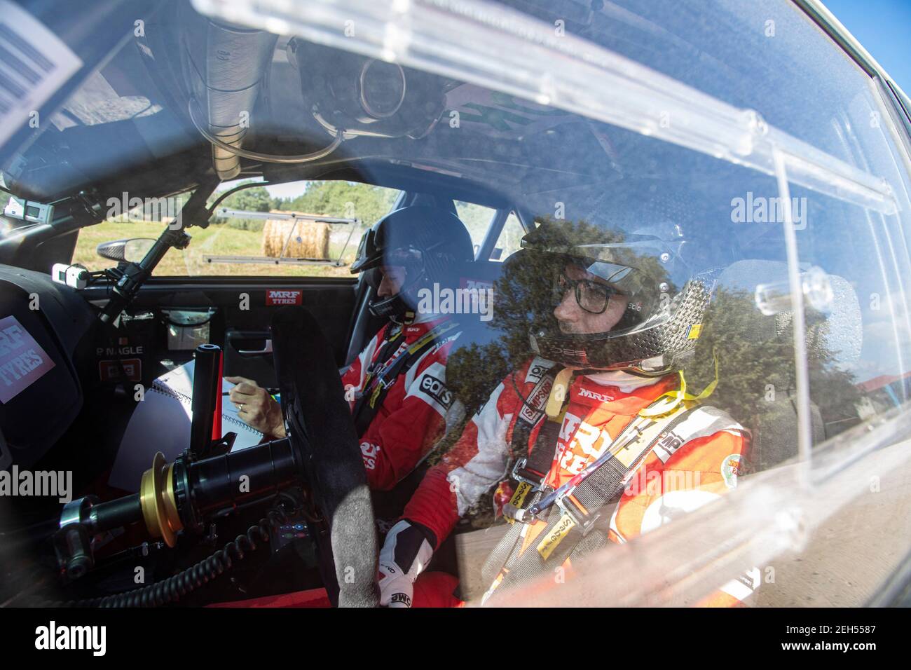 Mrf rally team hi-res stock photography and images - Alamy