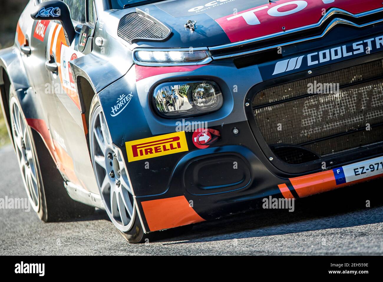 02 LUKYANUK Alexey (RUS), EREMEEV Dmitry (RUS), Team Sainteloc Junior Team,Citroen C3 R5, action ...