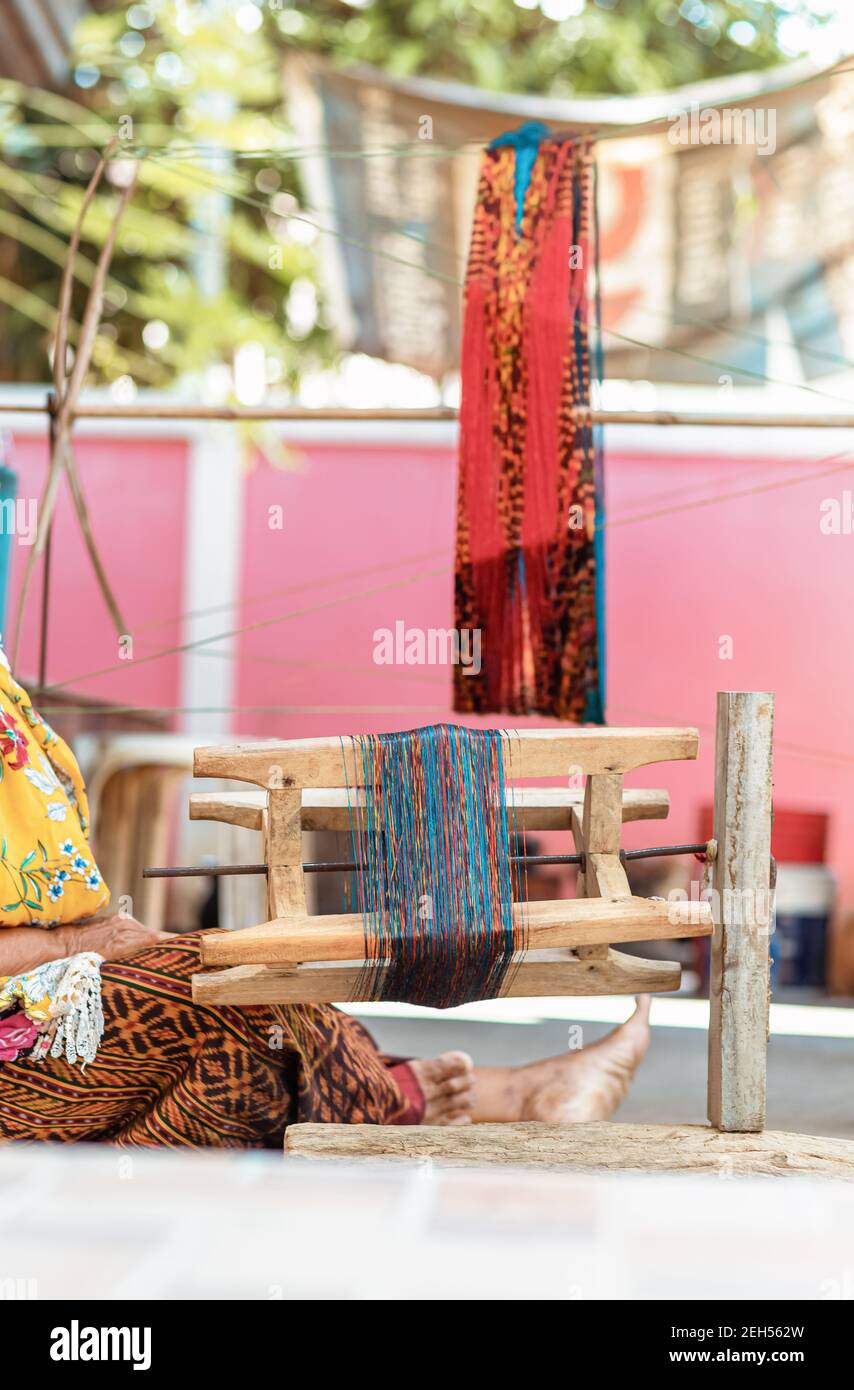 the roll silk of thread Stock Photo - Alamy