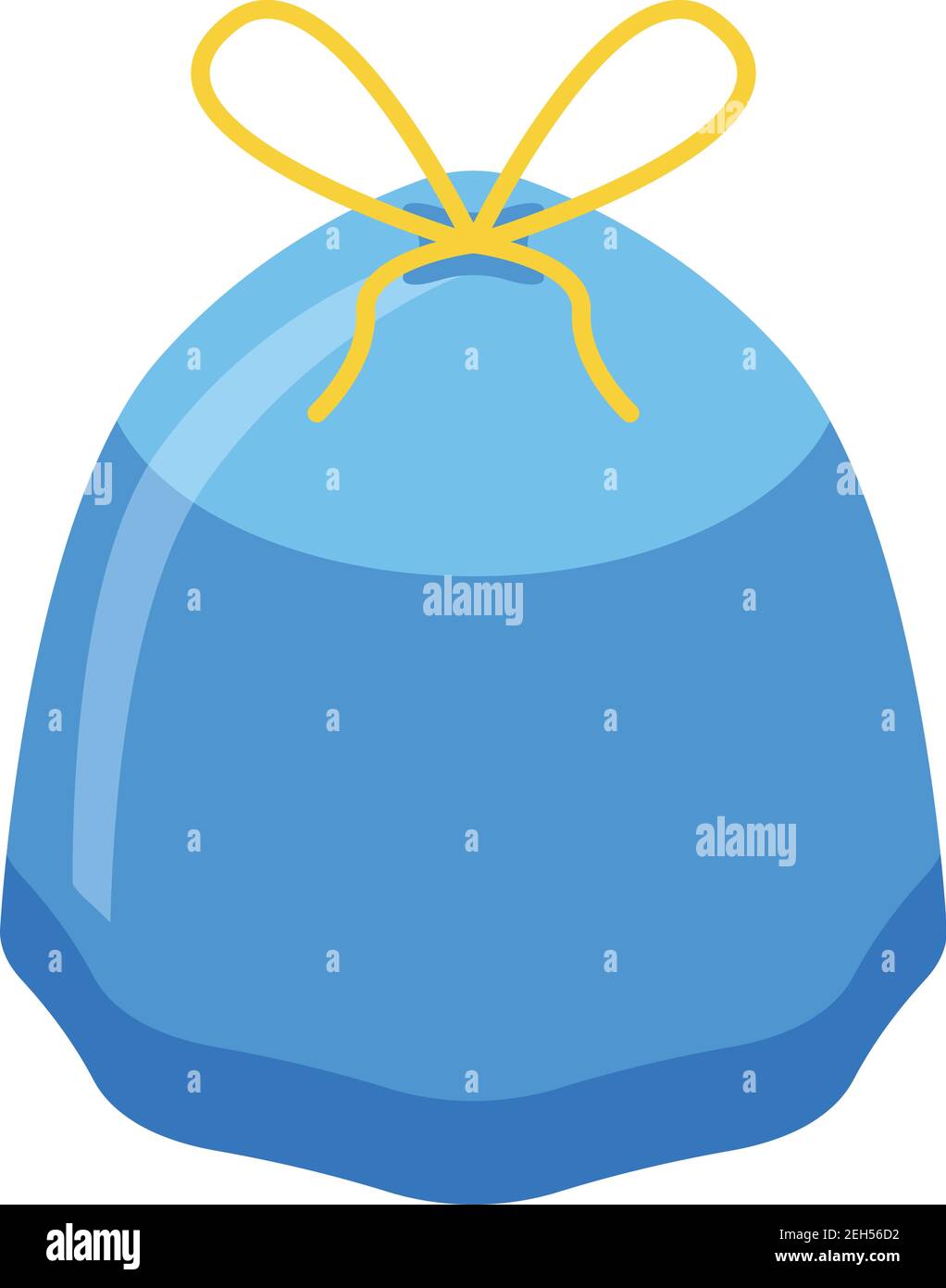 Garbage bag icon. Isometric of garbage bag vector icon for web design ...