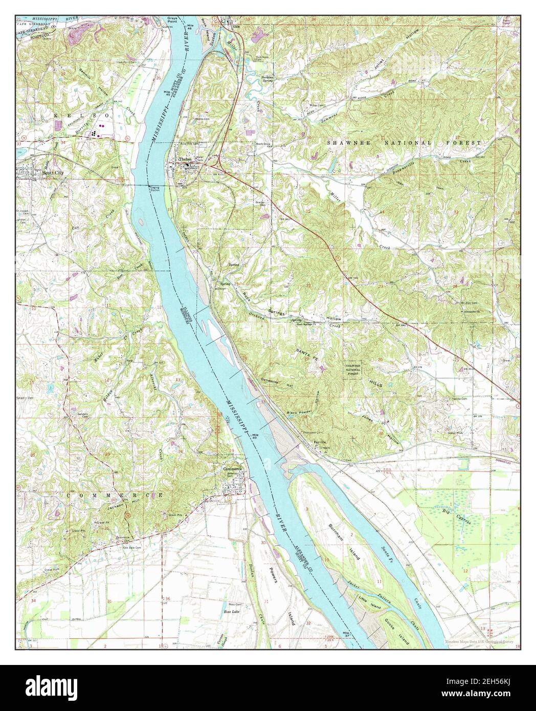 Map of thebes hi-res stock photography and images - Alamy
