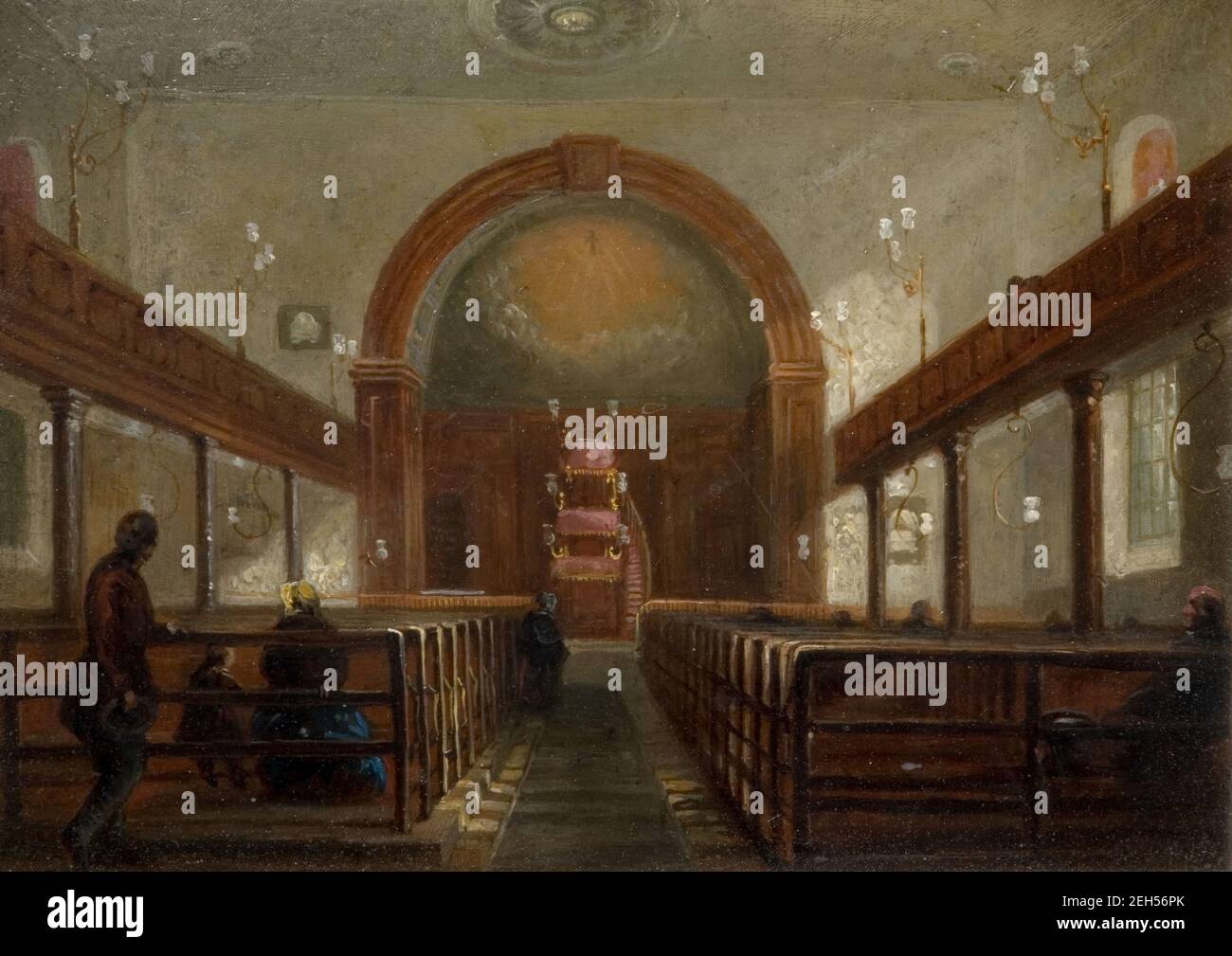 Christ Church New Street, 1840-1860 Stock Photo - Alamy