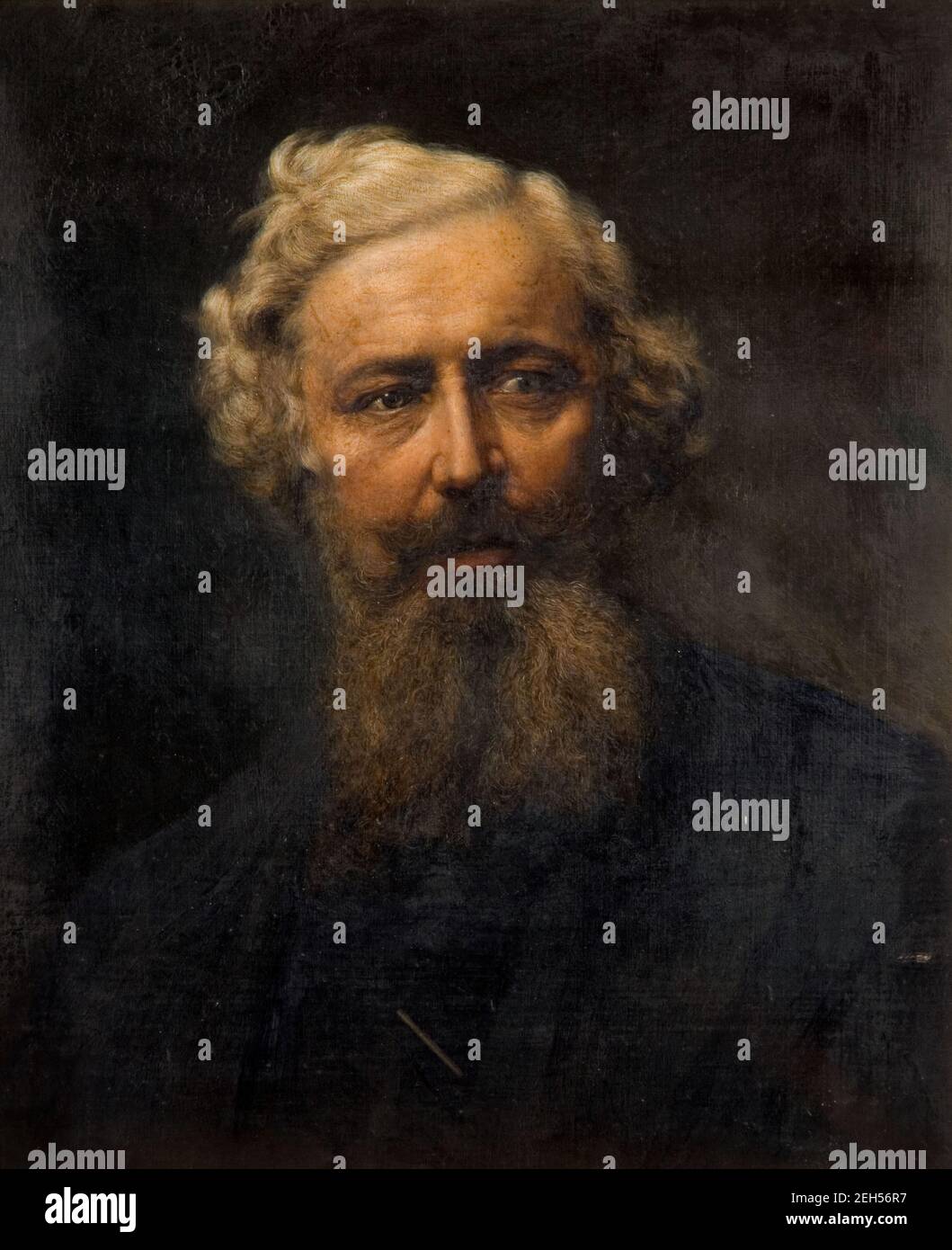 Portrait Of George Dawson (1821-1900). George Dawson was an English ...