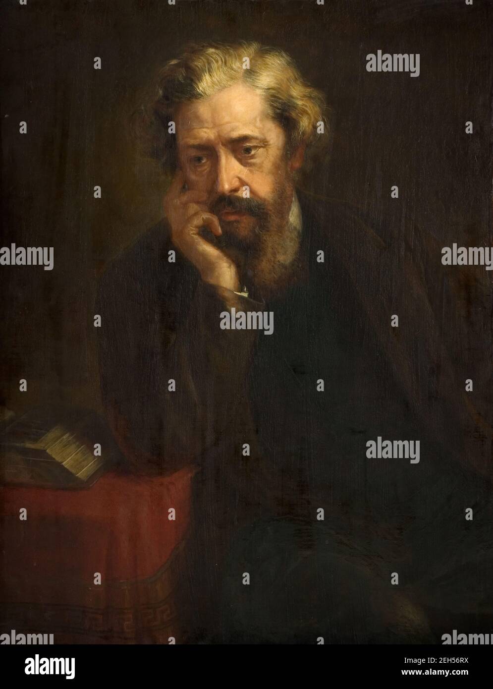 Portrait of a Man (George Dawson?), 19th century Stock Photo - Alamy