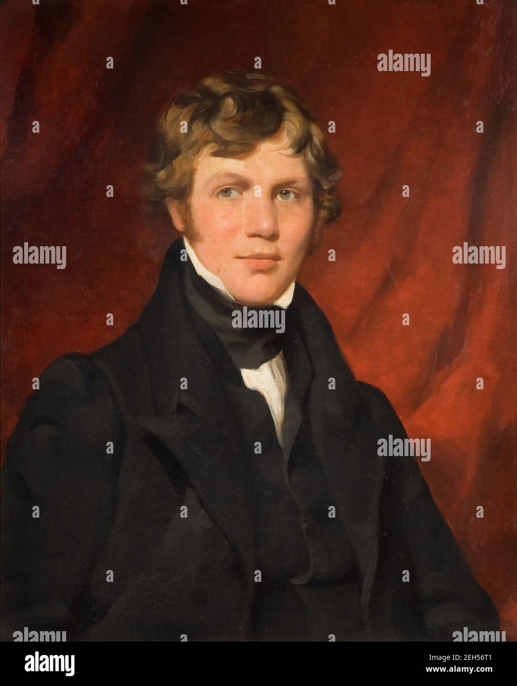 Portrait of Charles Pemberton, 1800-1850 Stock Photo - Alamy