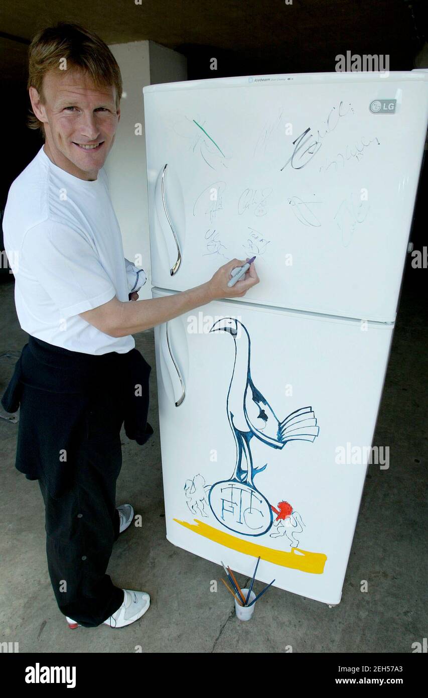 Football the fridge hi-res stock photography and images - Alamy