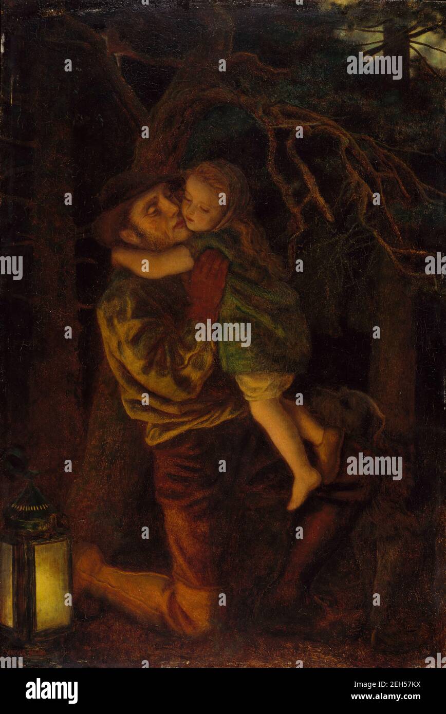 The Lost Child, 1866 Stock Photo - Alamy