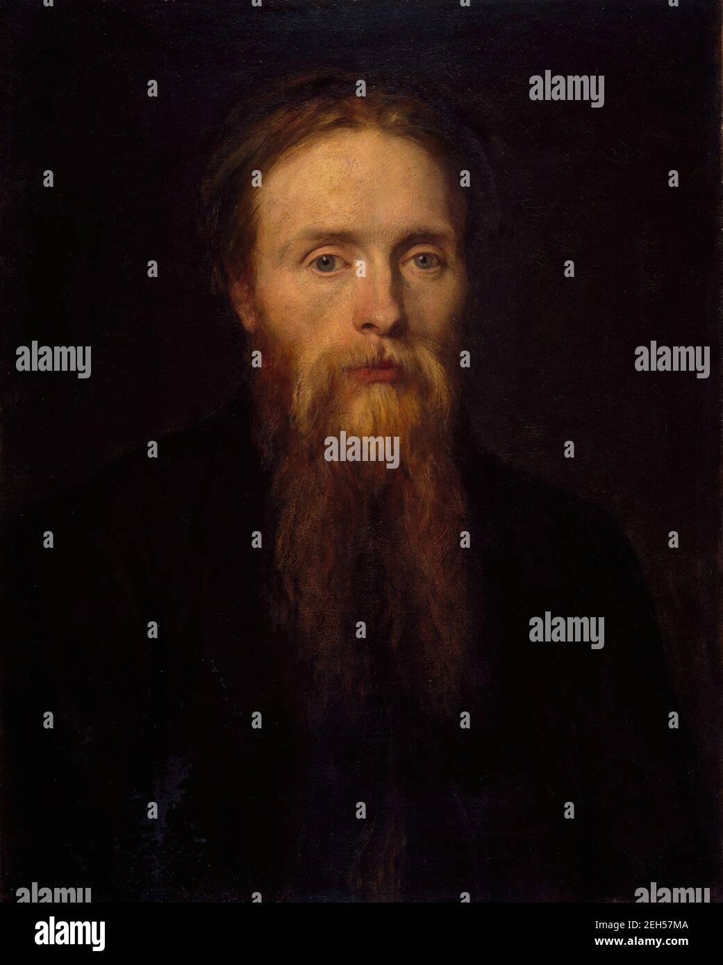 Portrait of Sir Edward Burne-Jones (1833-1898), 1870 Stock Photo - Alamy