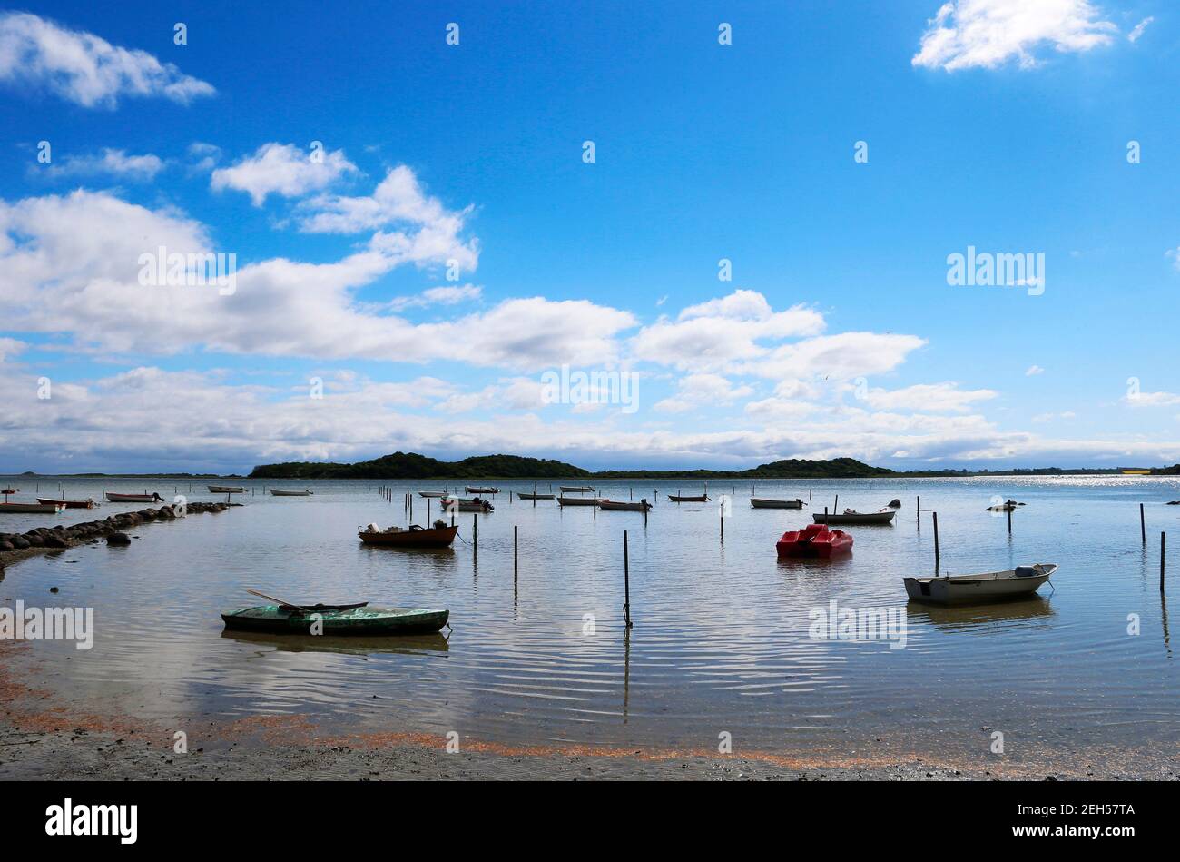 Boats at Samso Island, Denmark, Europe Stock Photo - Alamy