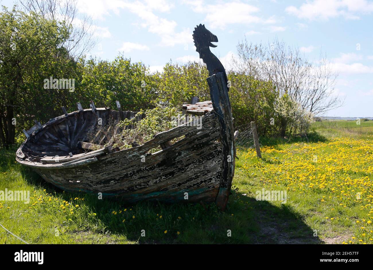 Typical Landscape at Samso Island, Denmark, Europe Stock Photo - Alamy