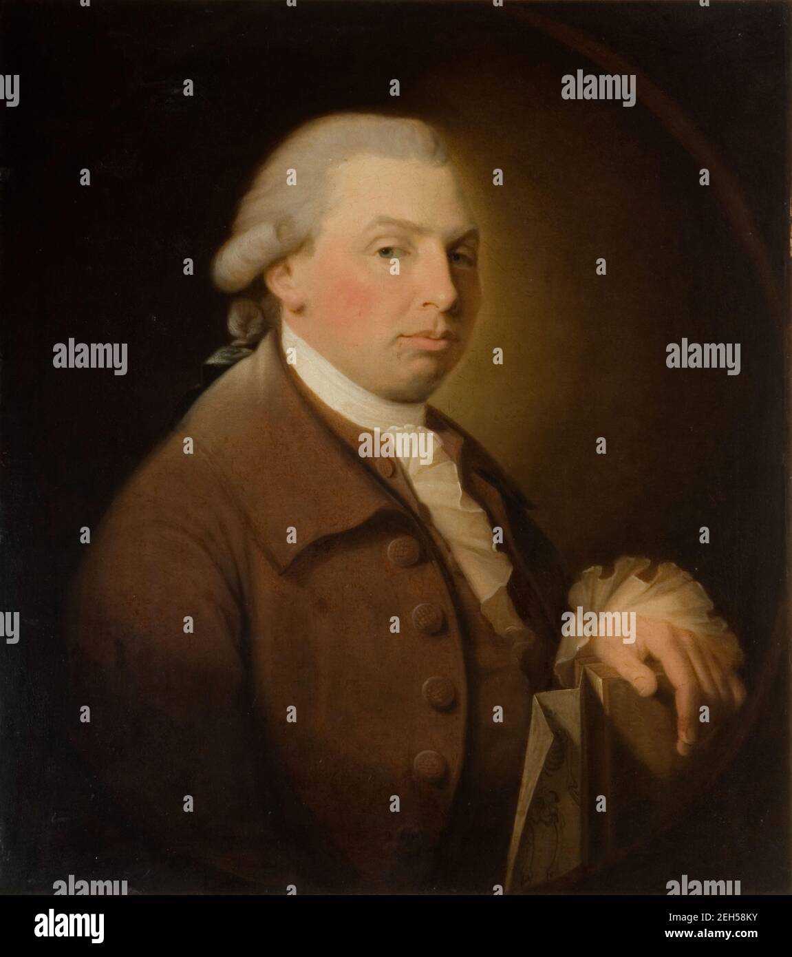 Portrait Of John Derrington, 1750-1805. Dr John Derrington (1747-1805 ...
