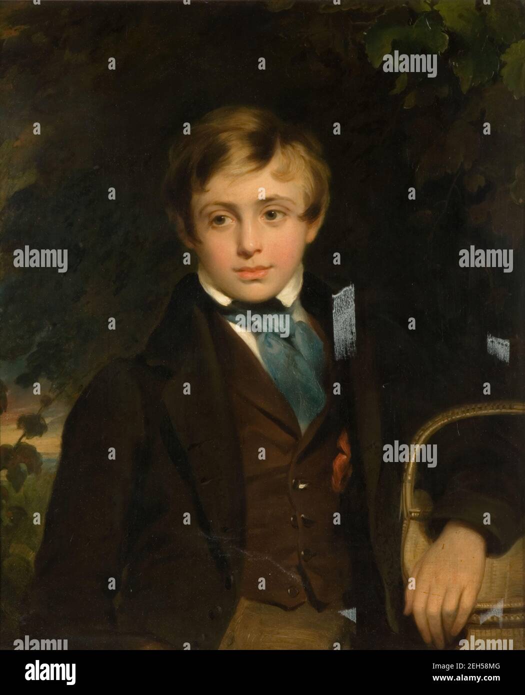 The Messenger Boy, 1839 Stock Photo - Alamy