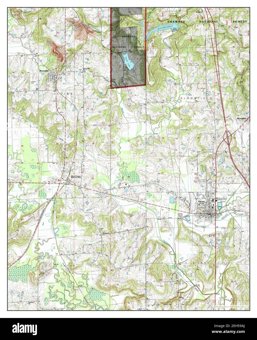 Antique map of vienna hi-res stock photography and images - Alamy