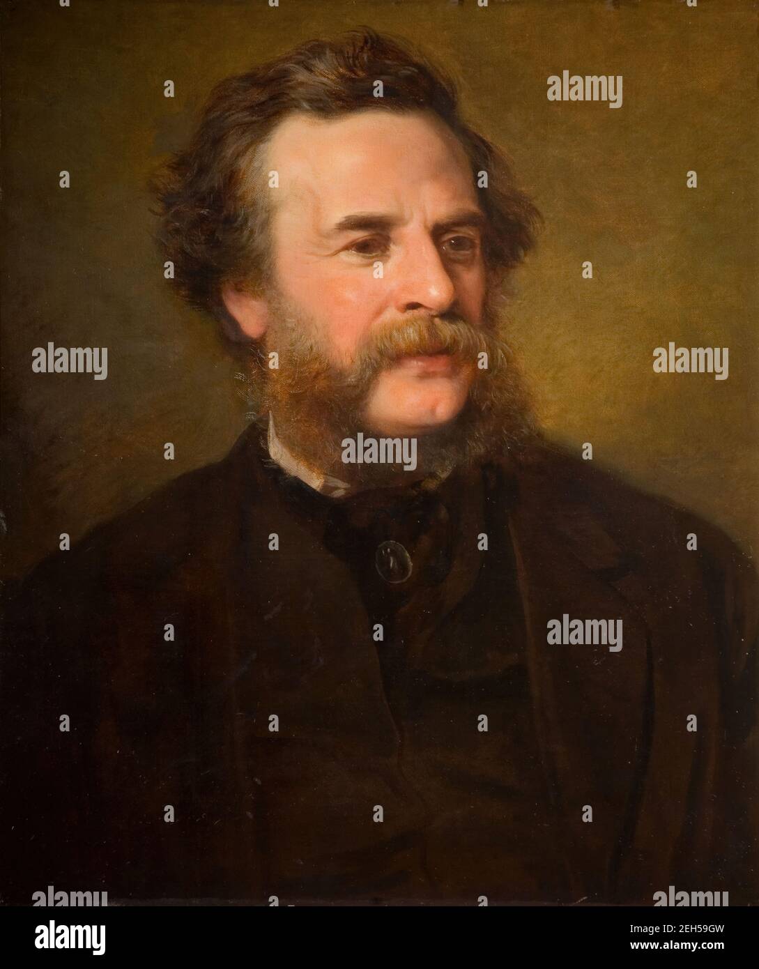 Portrait of Joseph Moore (1817-1892), 1870 Stock Photo - Alamy
