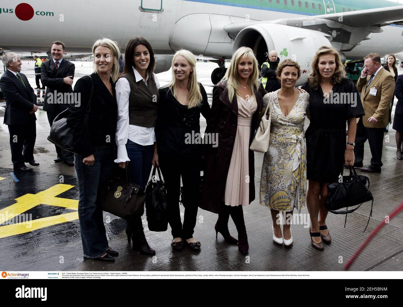 Wife of luke donald hi-res stock photography and images - Alamy