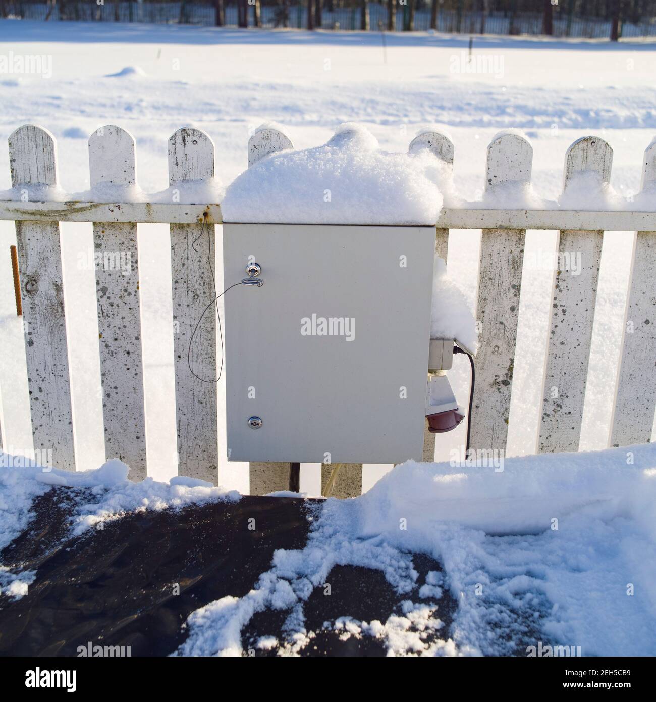 Electric meter box hi-res stock photography and images - Alamy