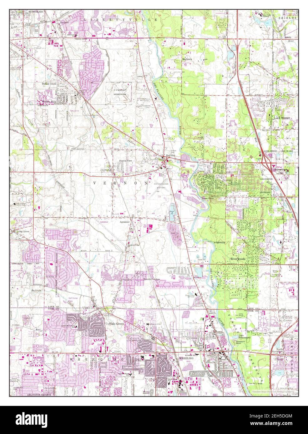 Map of wheeling hi-res stock photography and images - Alamy
