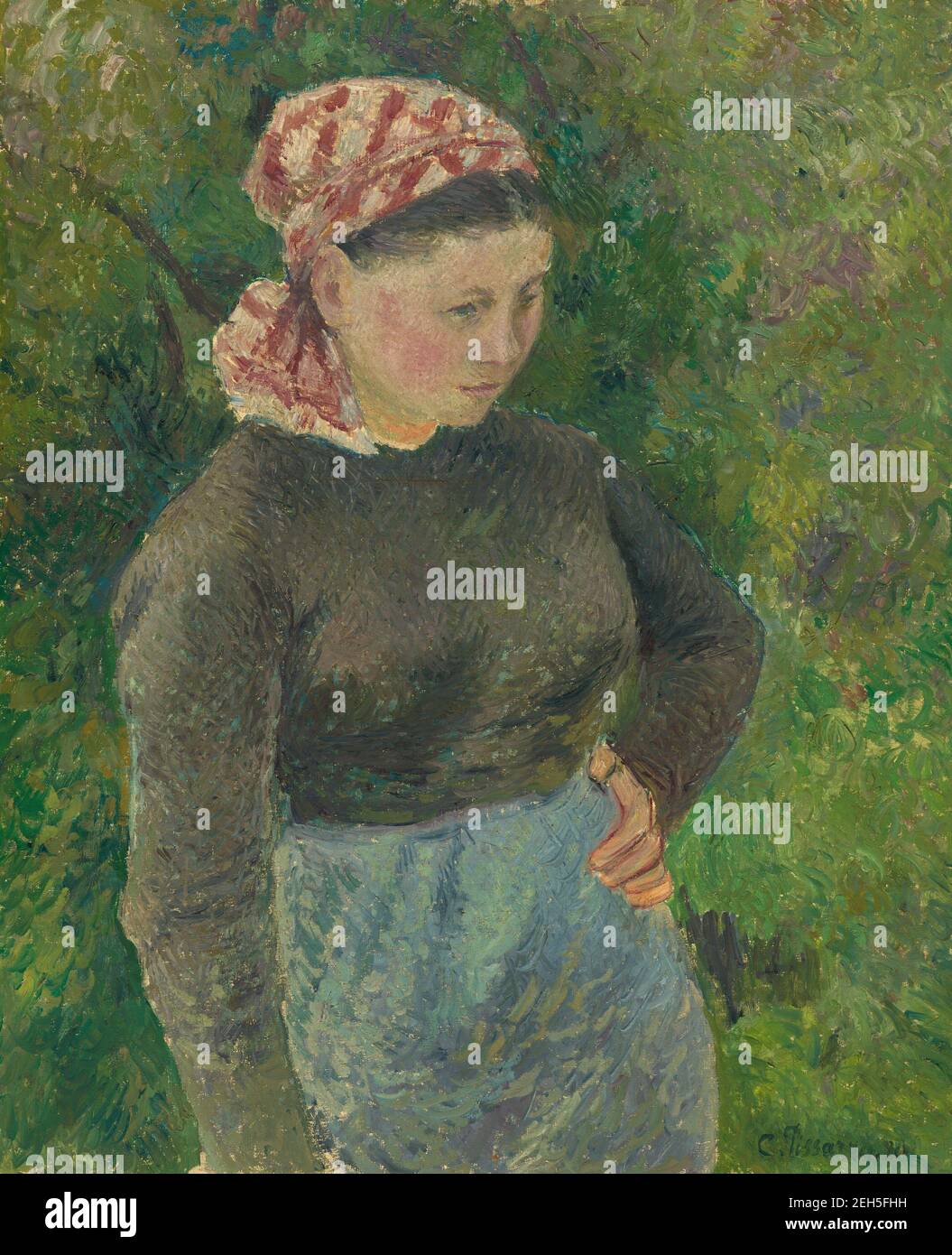Peasant Woman, 1880 Stock Photo - Alamy
