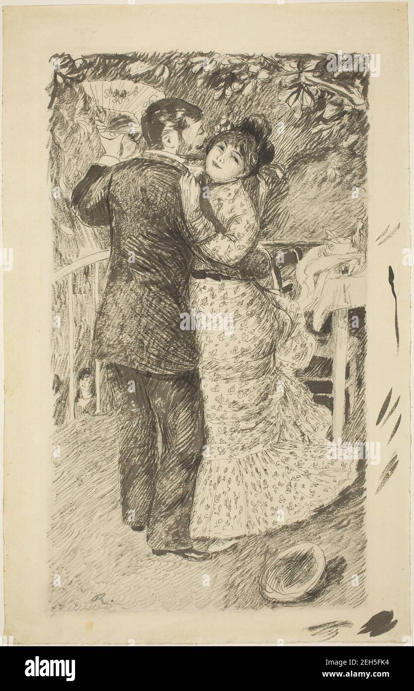 Dance in the Country, 1883 Stock Photo - Alamy