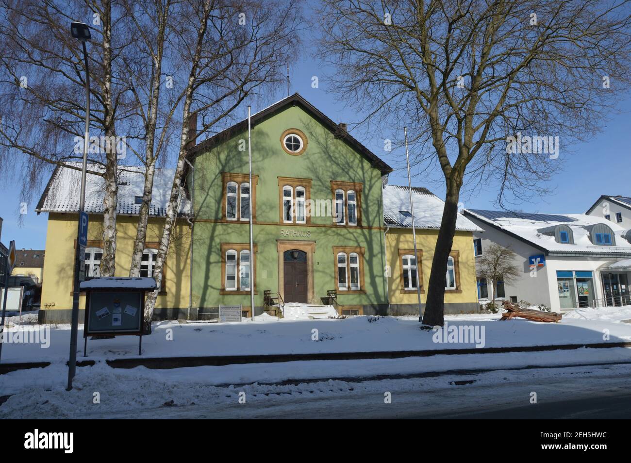 The City Hall of Kalletal, Germany Stock Photo - Alamy