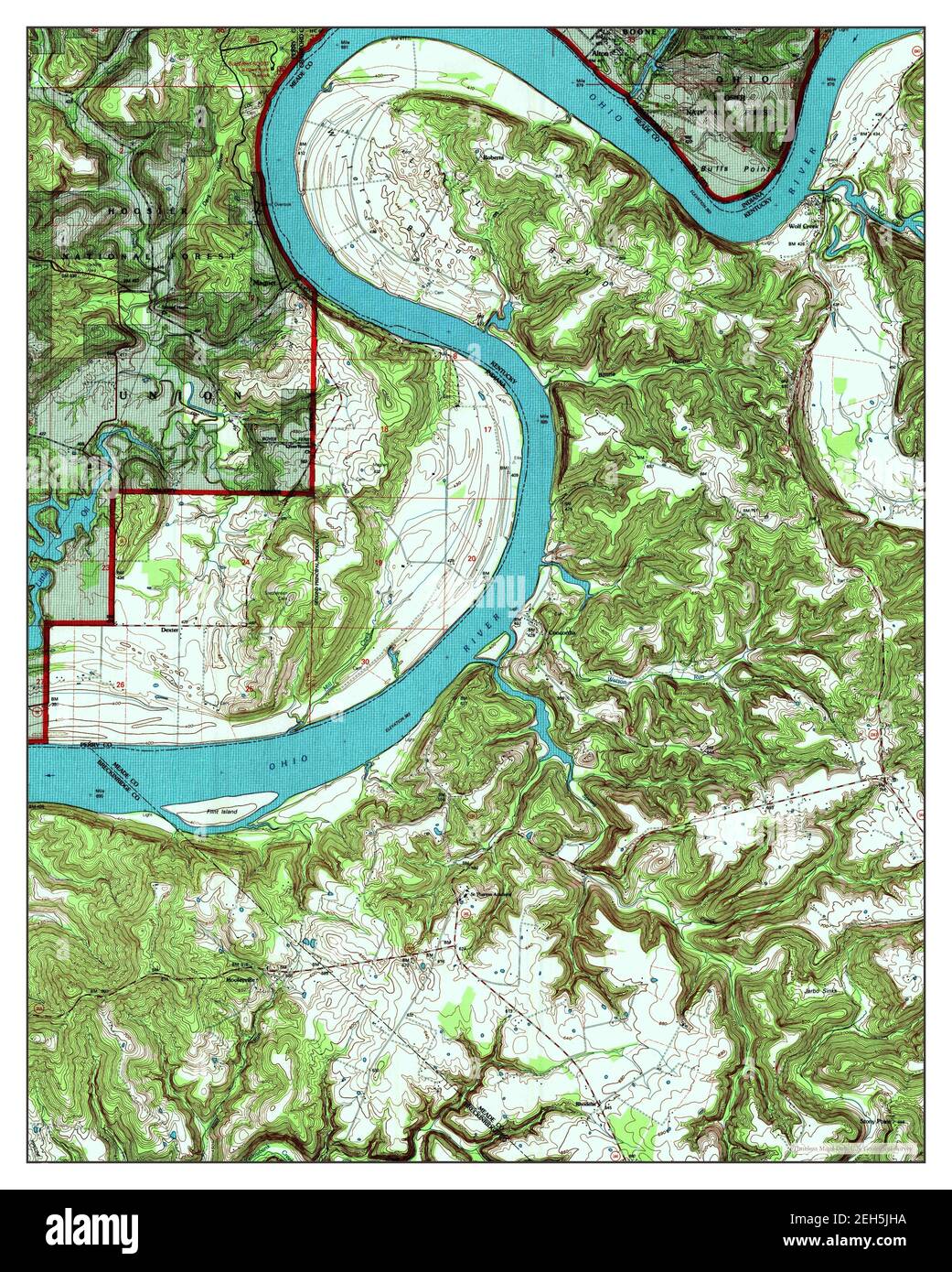 Alton, Indiana, map 1993, 1:24000, United States of America by Timeless ...