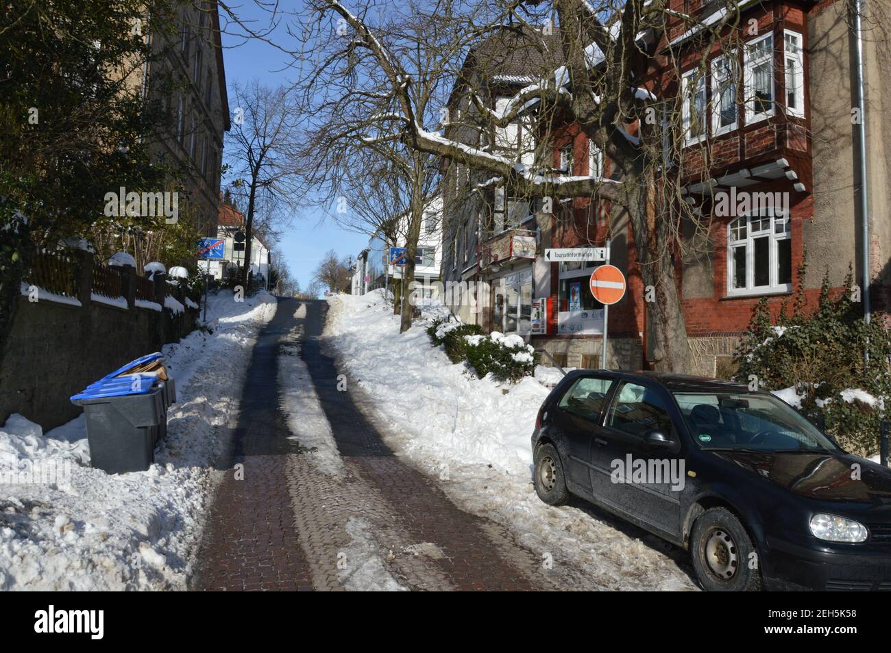 A Street in Kalletal-Hohenhausen, Germany Stock Photo - Alamy