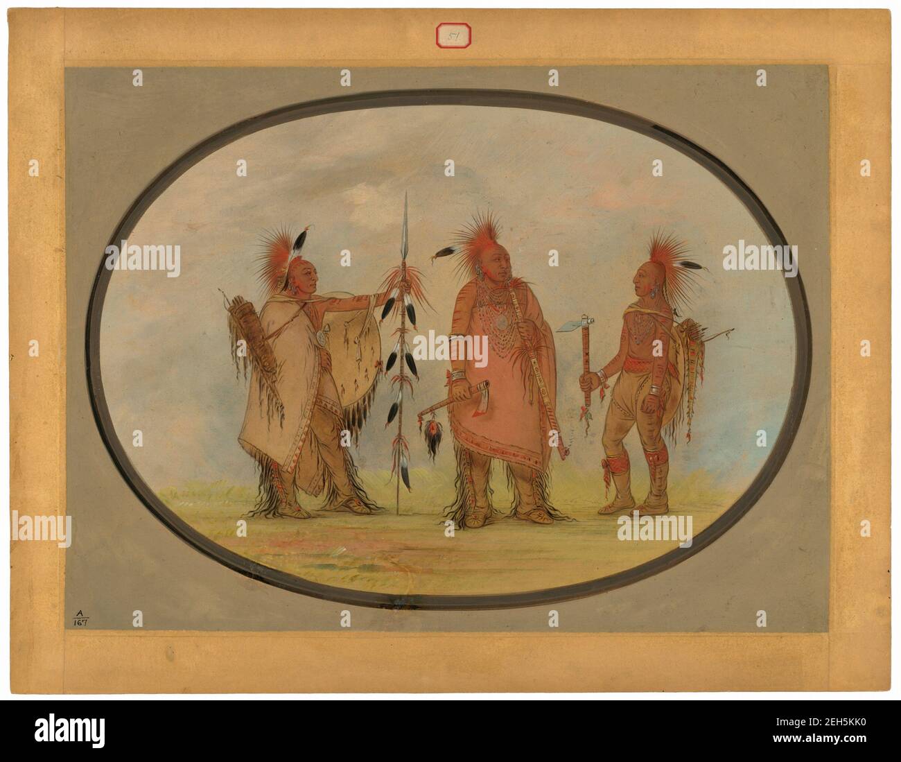 Osage indian chief hi-res stock photography and images - Alamy