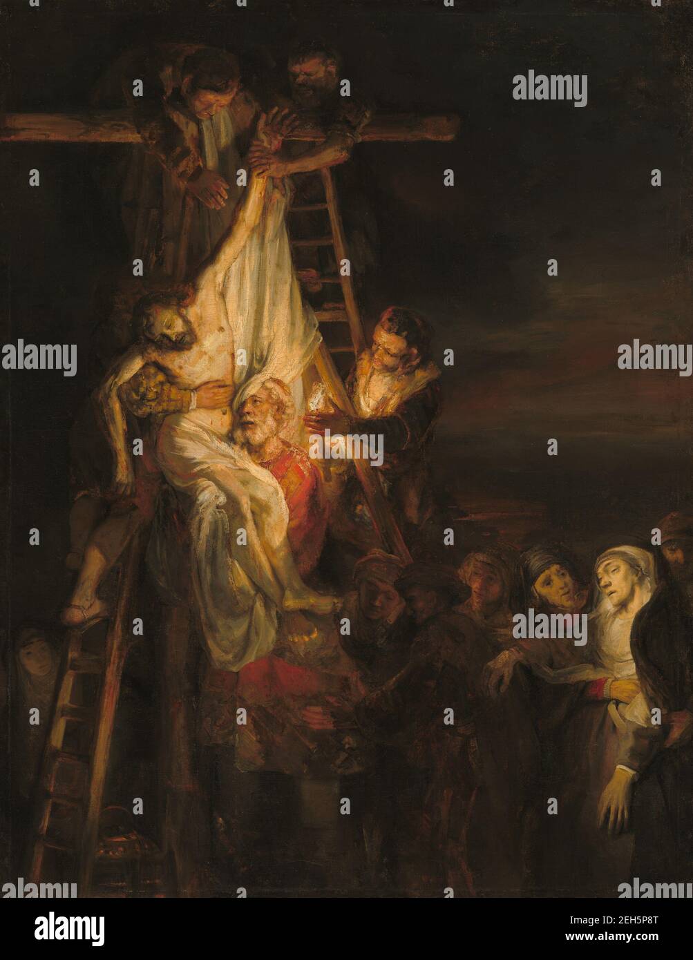 Rembrandt harmenszoon van rijn descent from the cross hi-res stock photography and images - Alamy