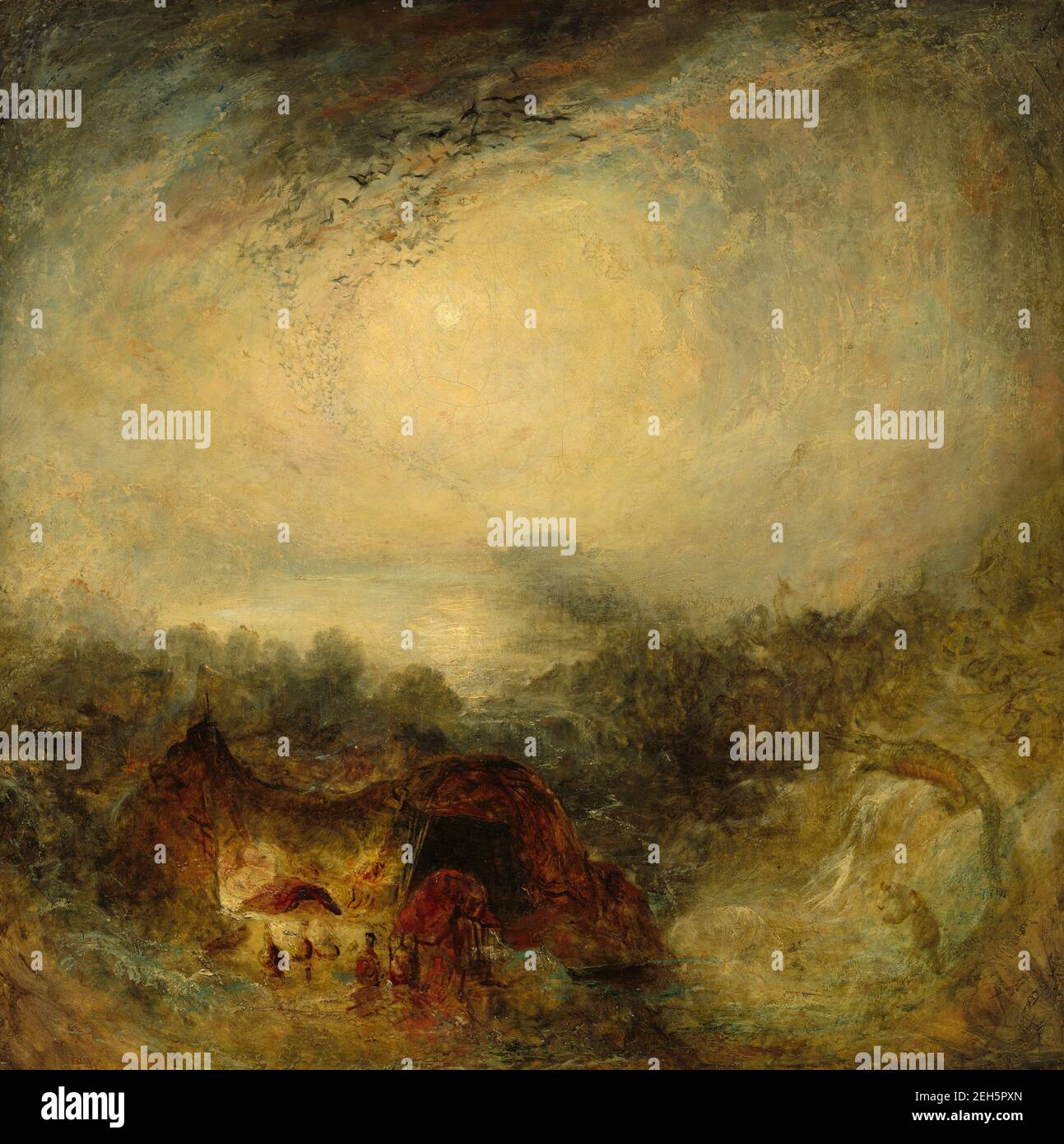 Deluge turner hi-res stock photography and images - Alamy