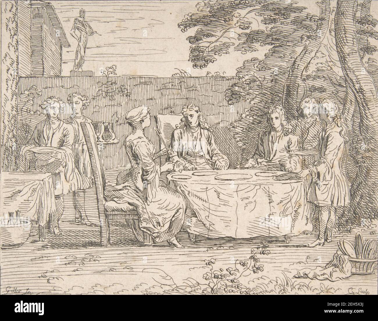 18th century dining table and meal hi-res stock photography and images ...