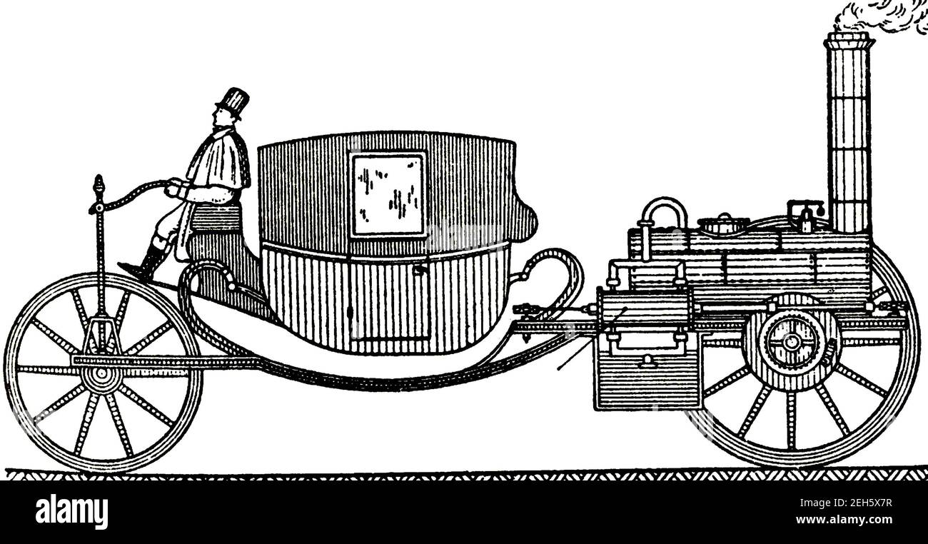 Steam carriage hi-res stock photography and images - Alamy