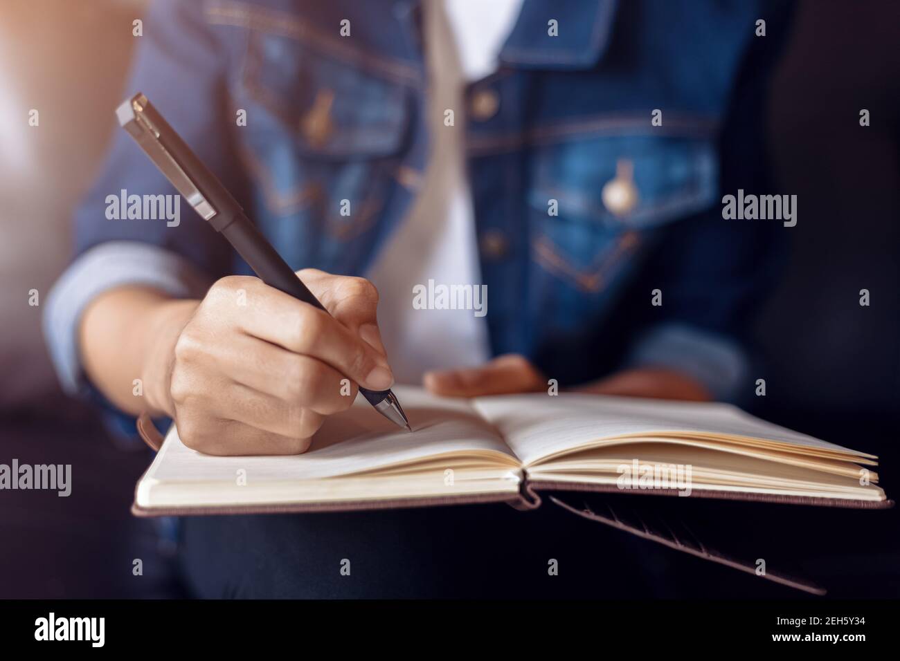 Notebook paperwork hi-res stock photography and images - Alamy