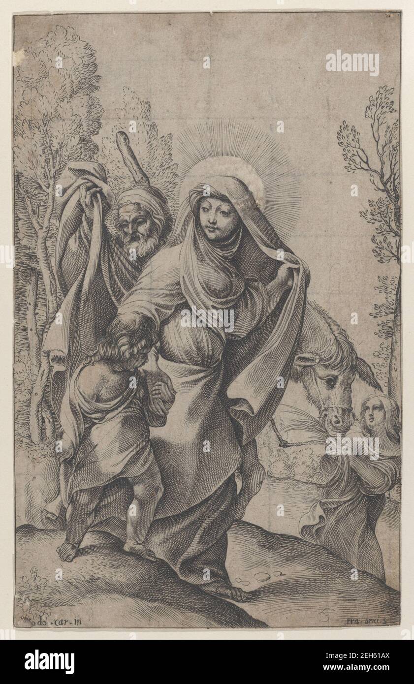 The Return from Egypt, 1595-1623 Stock Photo - Alamy