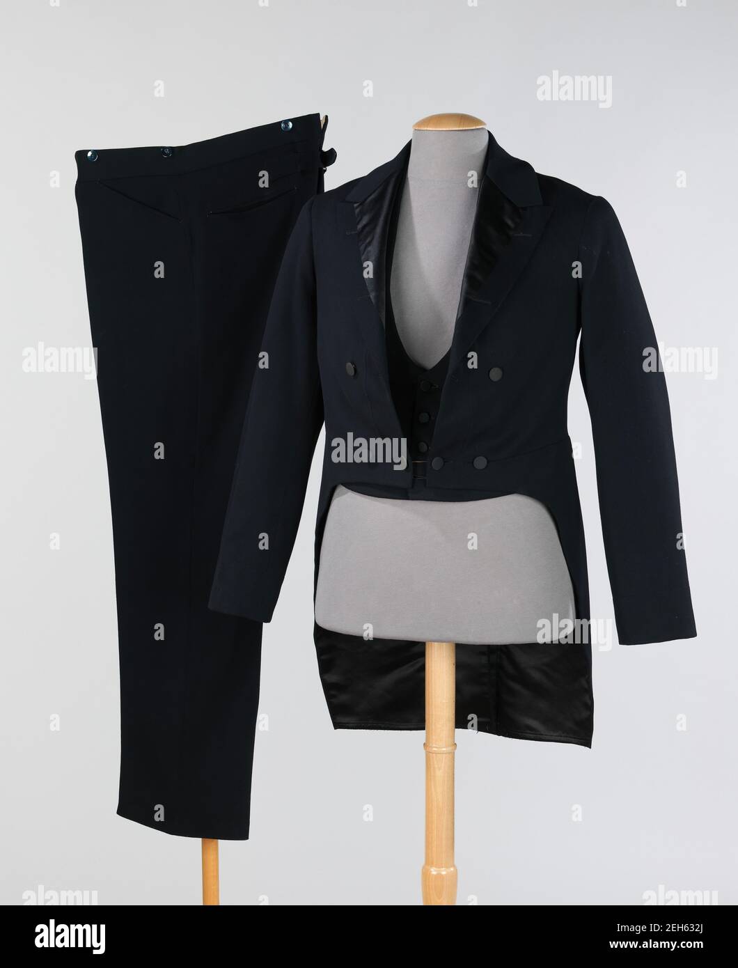 Evening suit, American, ca. 1888 Stock Photo - Alamy