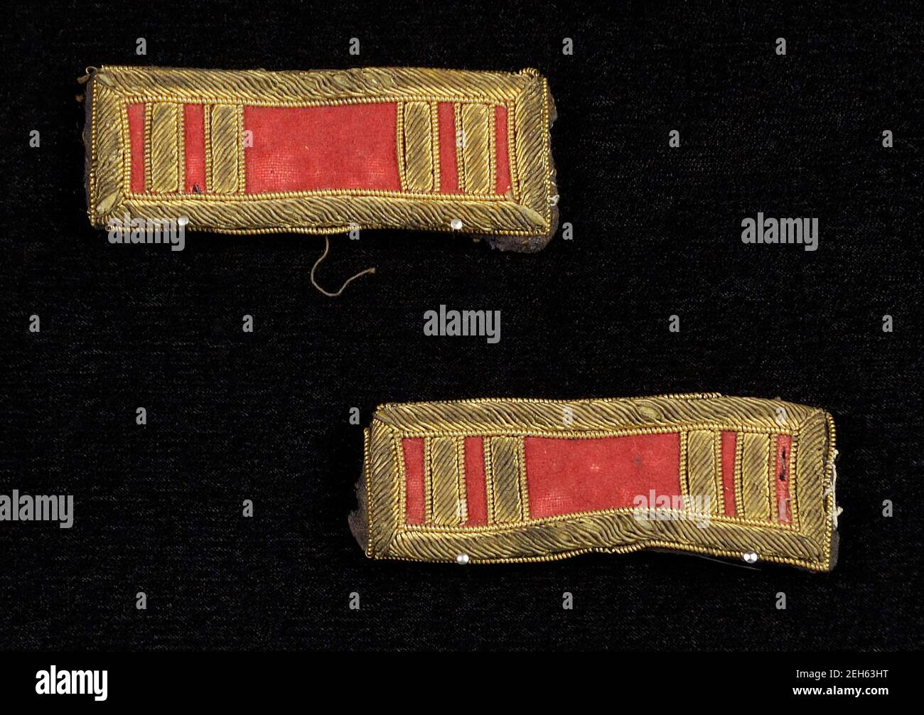 Military epaulets, American, 1864 Stock Photo - Alamy