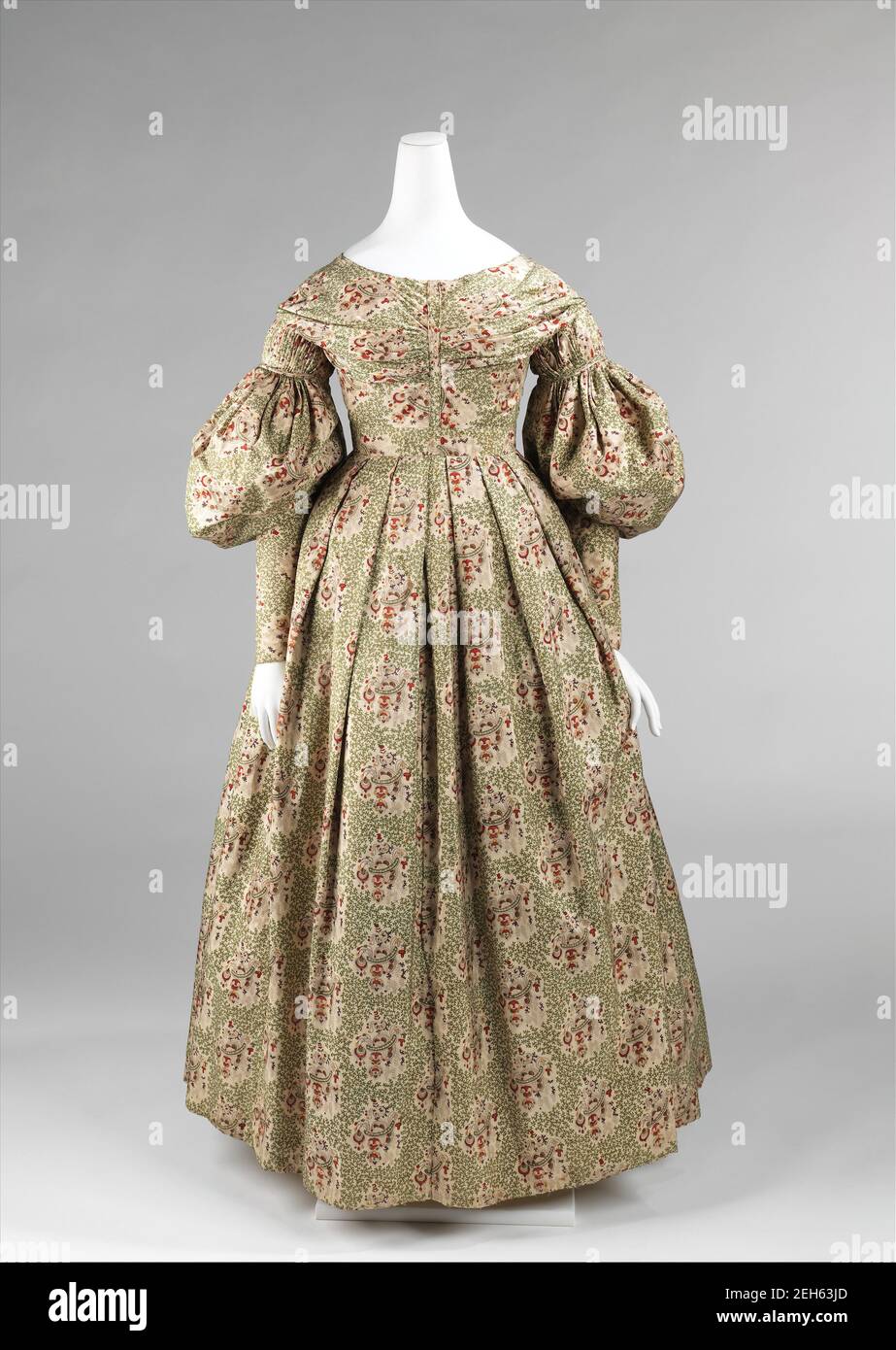 Morning dress, American, 1837-39 Stock Photo - Alamy