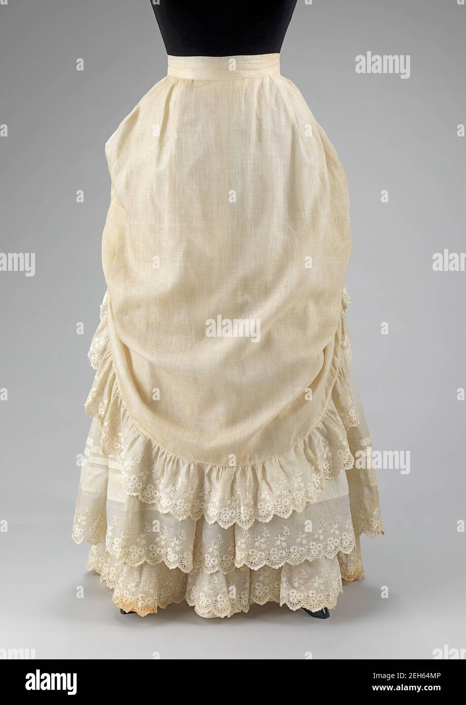 Petticoat, American, 1883 Stock Photo - Alamy