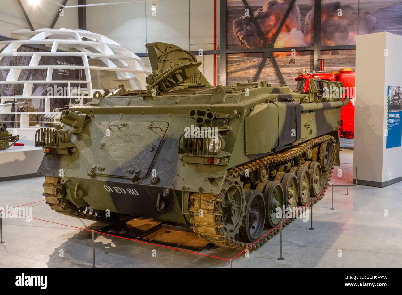 A FV434 specific repair vehicle in the REME Museum (Royal Electrical ...
