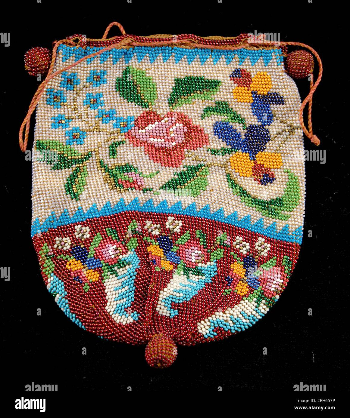 Pouch, American, 1830-60 Stock Photo - Alamy