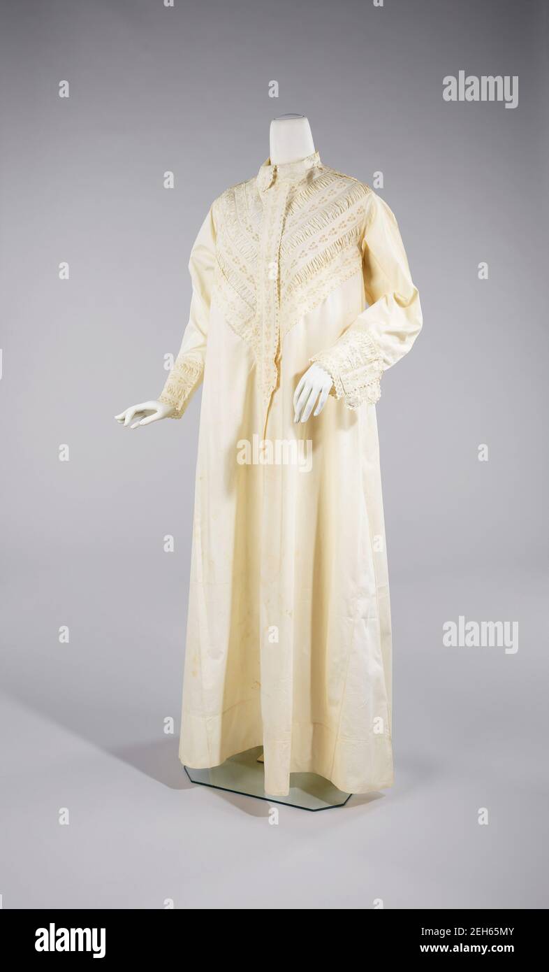 Robe, American, ca. 1880 Stock Photo - Alamy