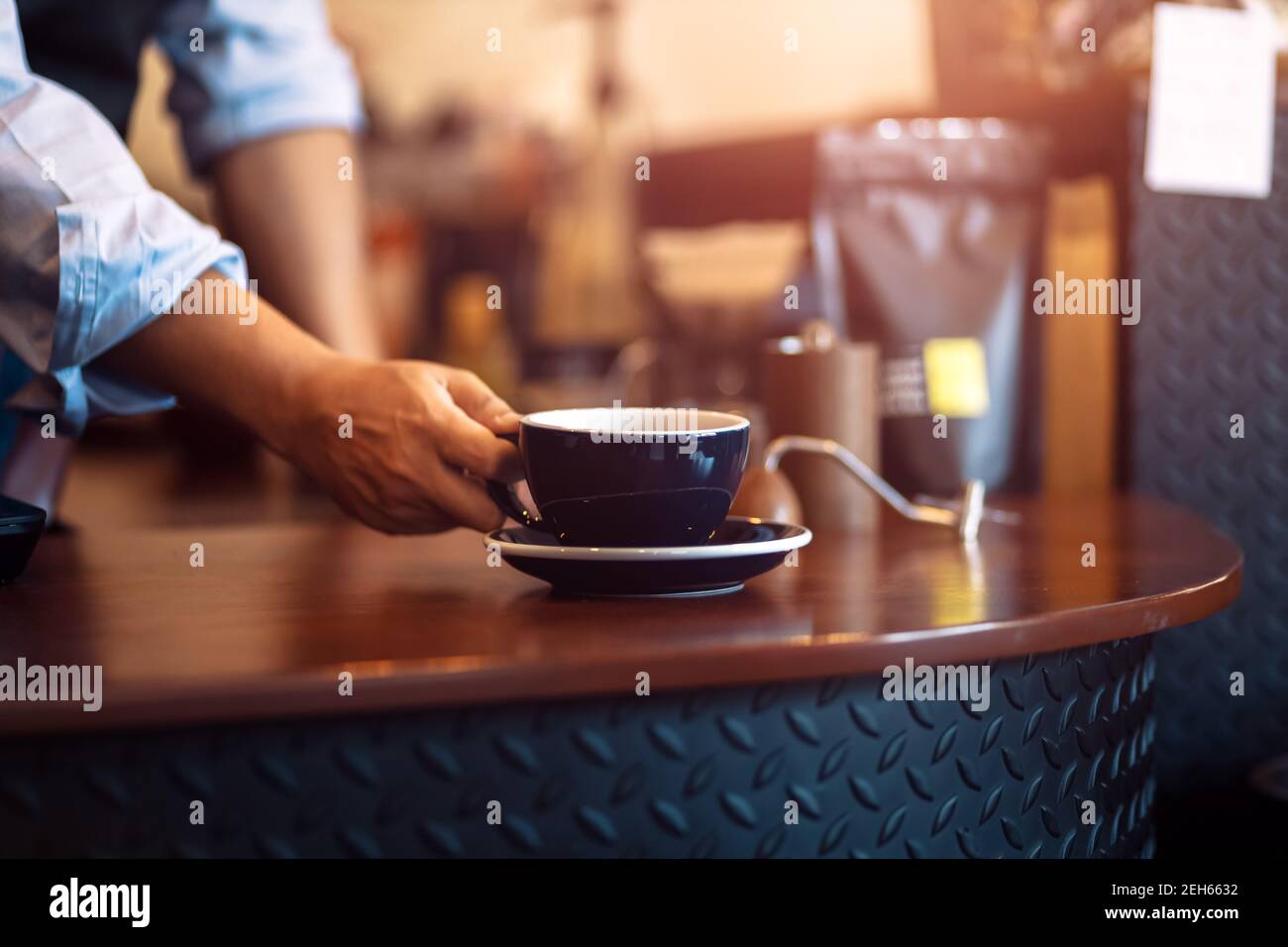 Barista hi-res stock photography and images - Alamy