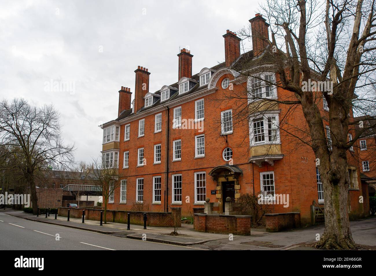 Eton, Windsor, Berkshire, UK. 19th February, 2021. Walpole House ...