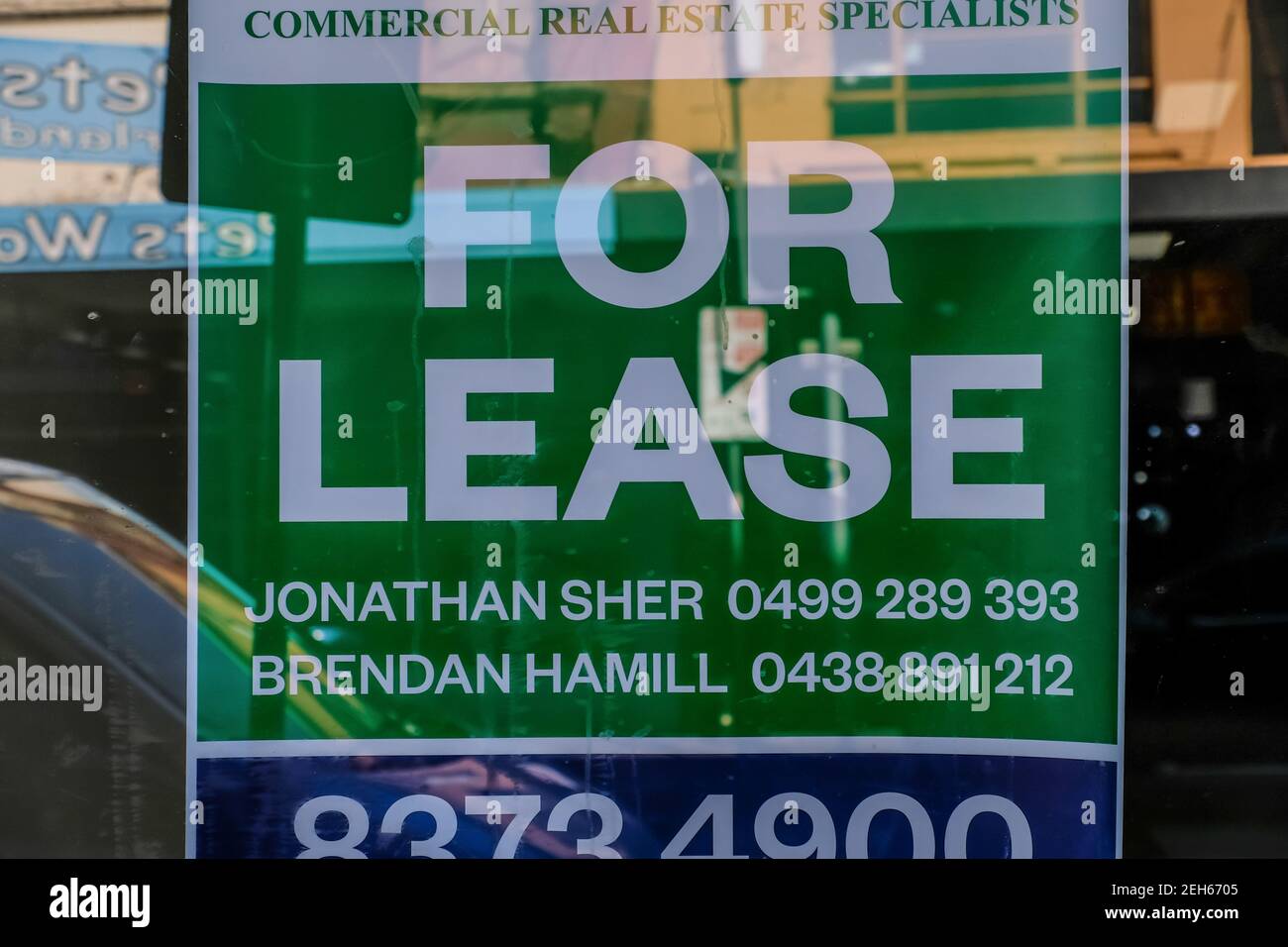 Lease sign australia hi-res stock photography and images - Alamy